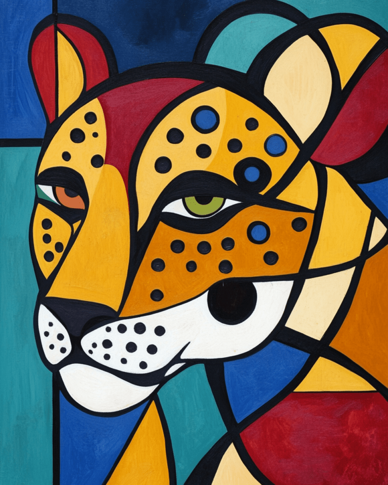 Abstract Jaguar - Abstract Art - Nature Wildlife Wall Art – 8″x10 ...