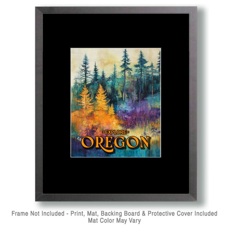 Beautiful Day - Oregon Souvenir Home Decor Wall Art Prints – 8″x10 ...