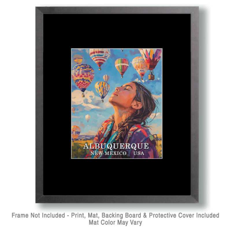 Lovin' It - Albuquerque Souvenir Wall Art Prints – 8″x10″ Artwork for ...