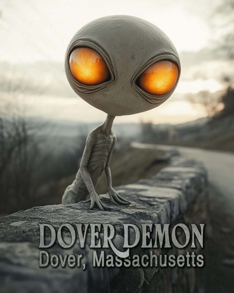 Dover Demon - Mythical Beasts Wall Art Prints – 8″x10″ Artwork for 11 ...