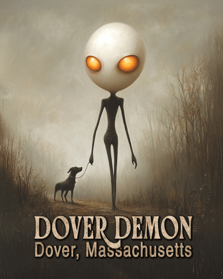 Dover Demon Walking Dog - Mythical Beasts Wall Art Prints – 8″x10 ...