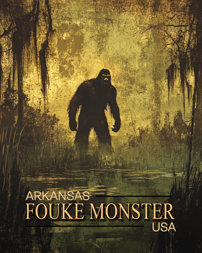 Arkansas Fouke Monster - Mythical Beasts Wall Art Prints – 8″x10 ...