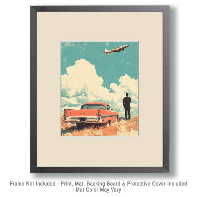 Modern Era - Vintage Art Prints - 8"x10" Art Print for 11"x14" Frame ...
