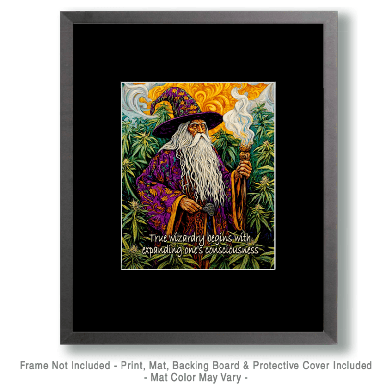 Wizard Logic "True Wizardry" Wall Art Prints – 8″x10″ Artwork for 11 ...