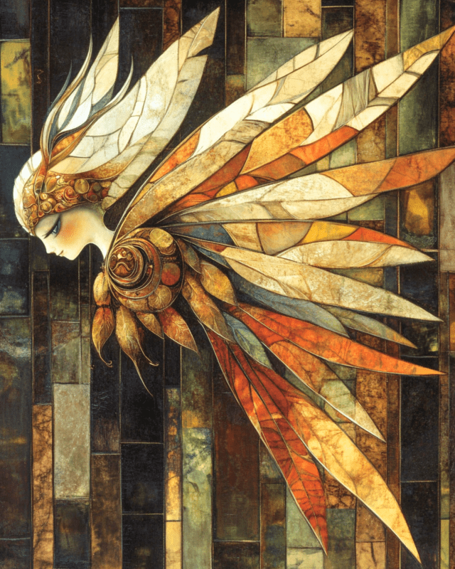 Hawk Fairy - Fairies Wall Art Prints – 8″x10″ Artwork for 11″x14″ Frame ...