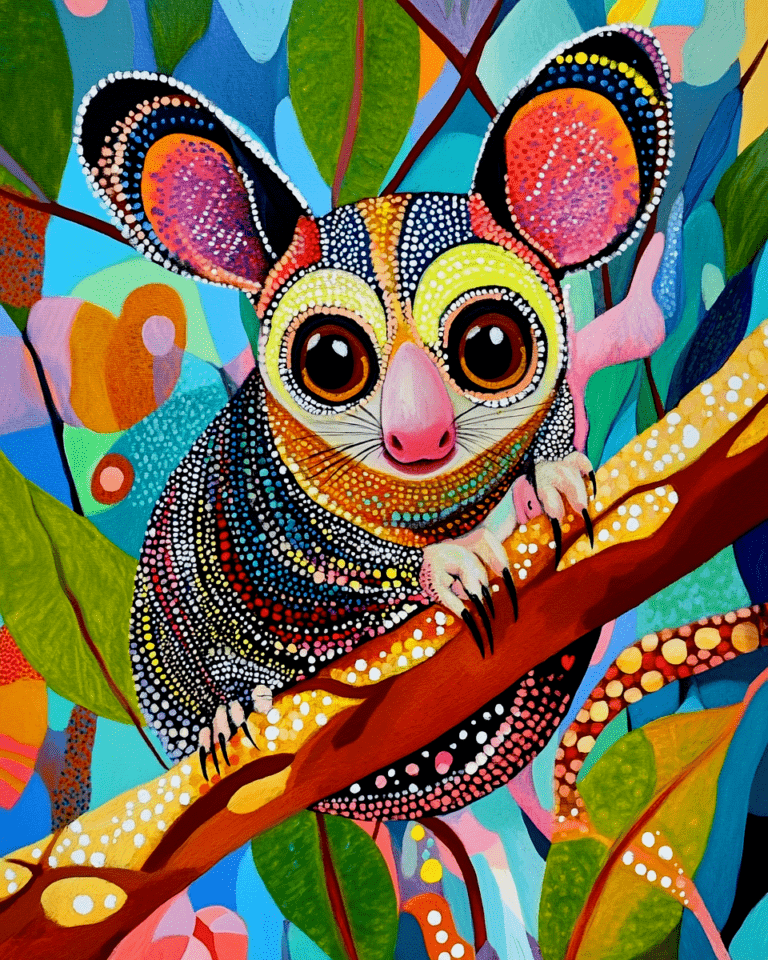 Sugar Glider - Australian Wildlife Wall Art Prints – 8″x10″ Artwork for ...