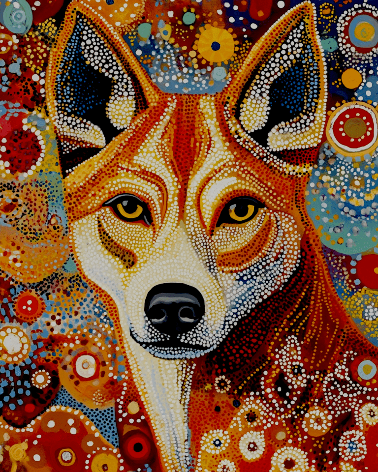 Dingo - Australian Wildlife Wall Art Prints – 8″x10″ Artwork for 11″x14 ...