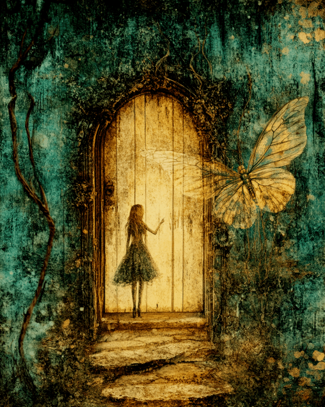 Fairy Guest - Fairies Wall Art Prints – 8″x10″ Artwork for 11″x14 ...