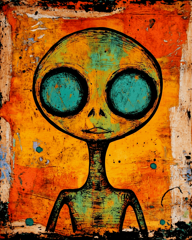 Alien #3 - Aliens, Spaceships Outer-Space Wall Art Prints – 8″x10 ...