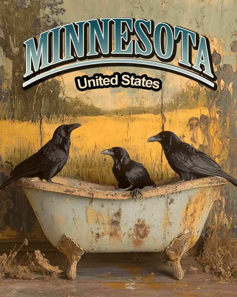Three Ravens - Minnesota Art Prints – 8″x10″ Artwork for 11″x14″ Frame ...
