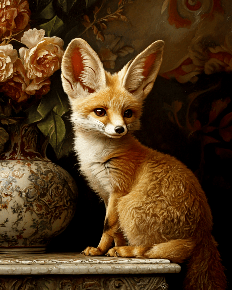 Fennec Fox - Animal Still Life Art Prints – 8″x10″ Artwork for 11″x14 ...