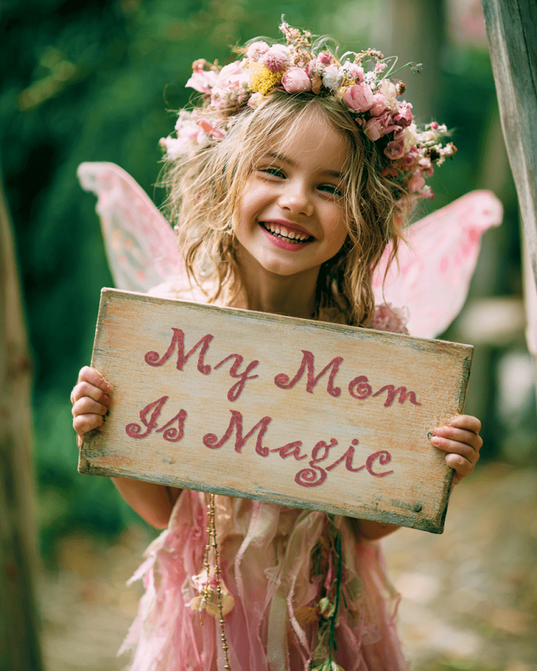 My Mom is Magic Fairy #1 - Fairies Art Print - 8"x10" Artwork - Mowbi ...